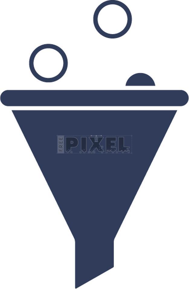 Funnel Icon Flat