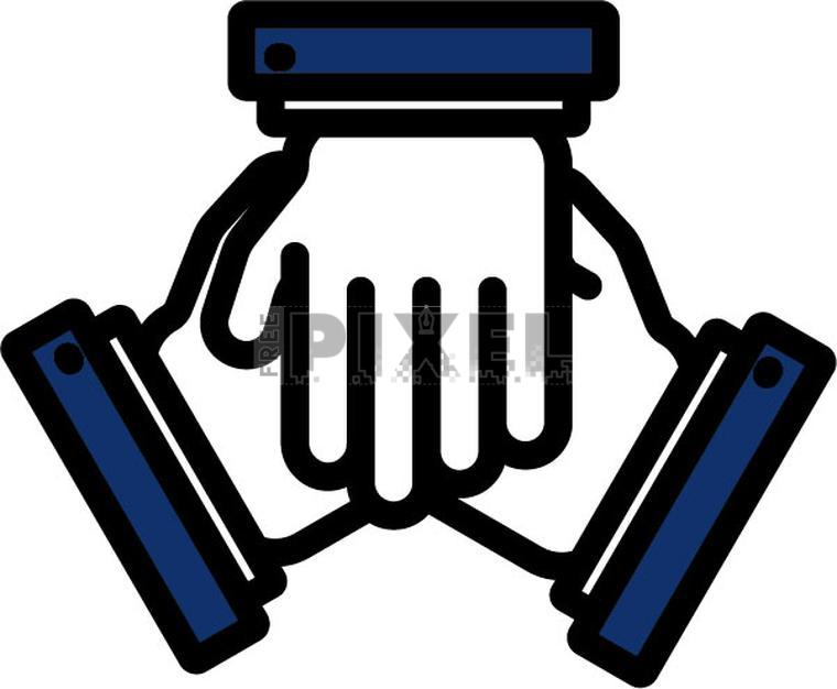 Collaboration Hands Icon