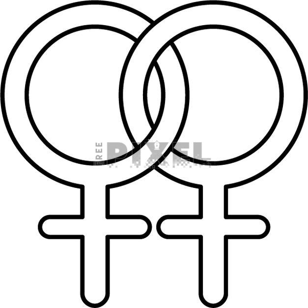 Two Female Symbol