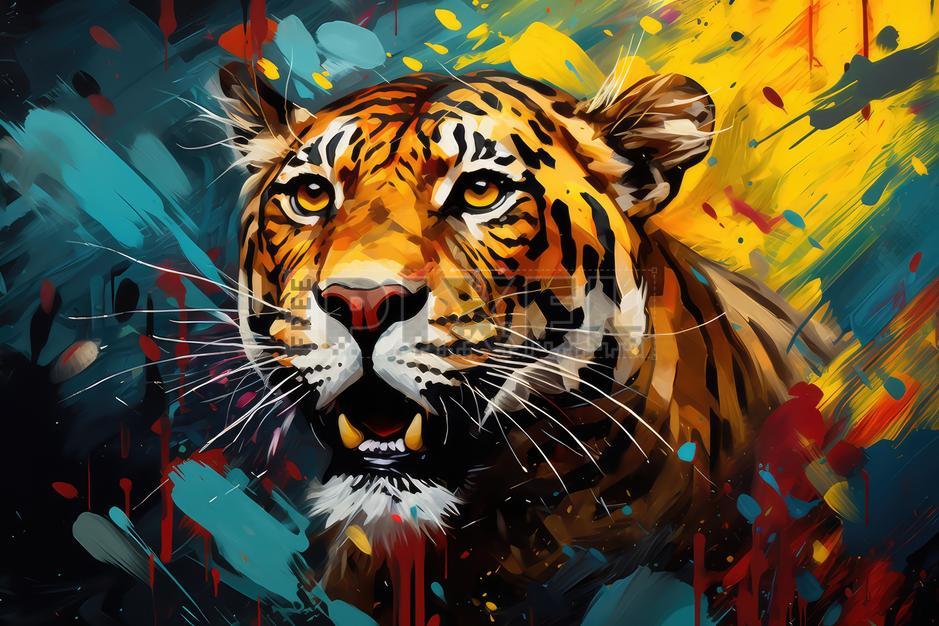 Tiger Close Up Roar