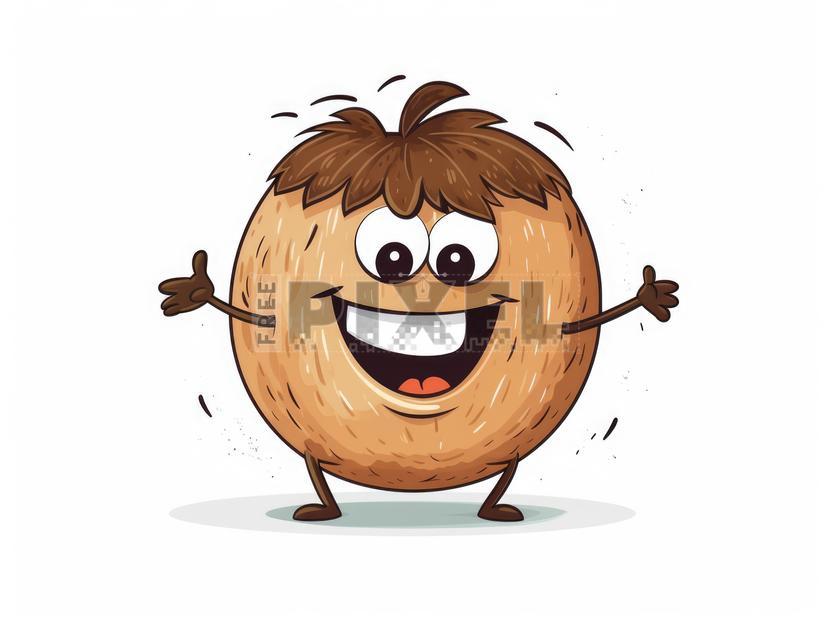Coconut Cartoon