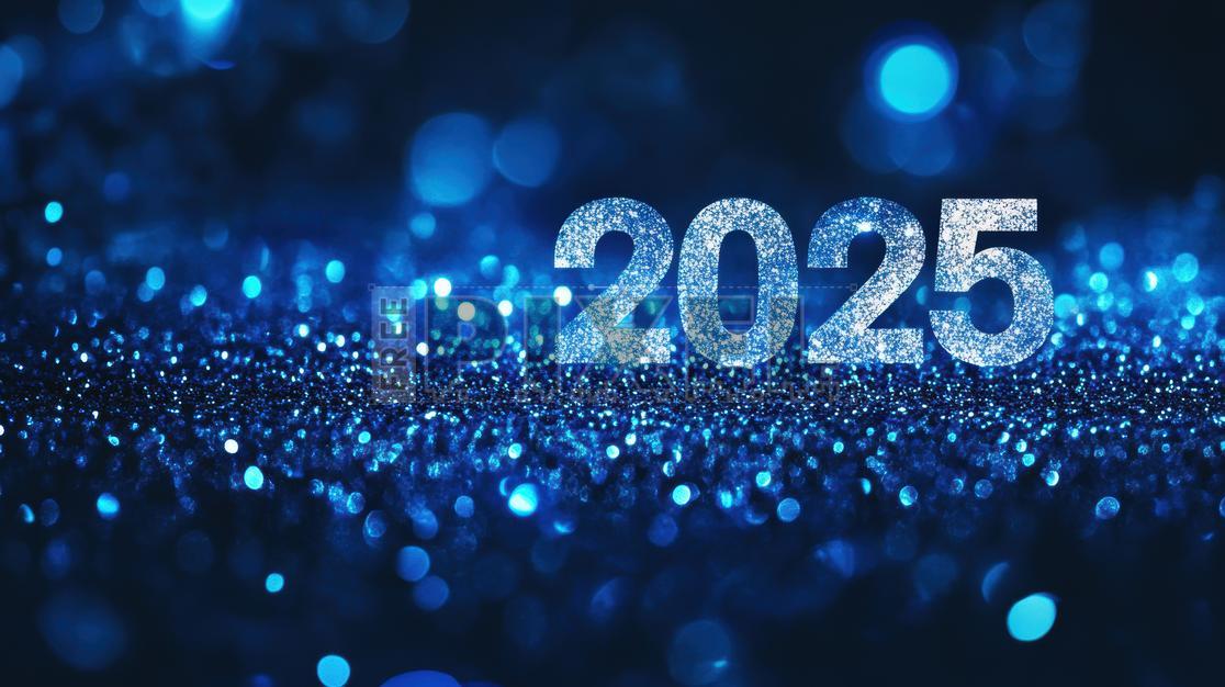 Navy Blue And Silver Glitter Background