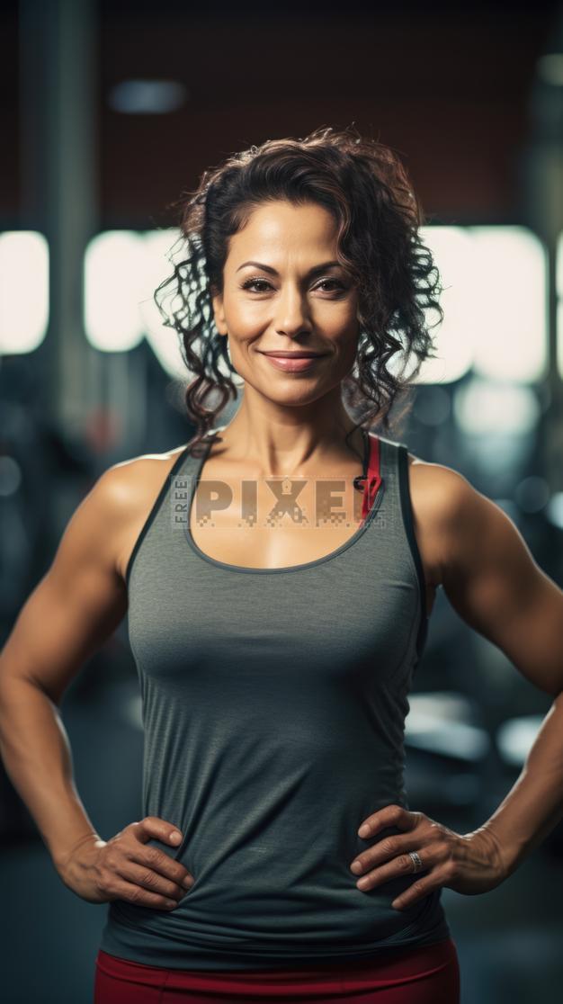 Female Fitness Model Poses