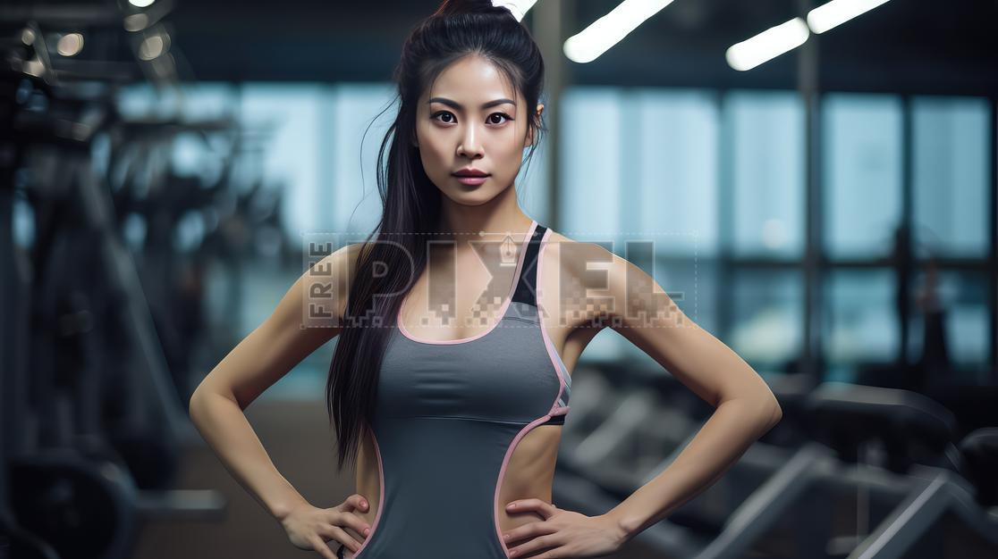 Female Fitness Model Poses