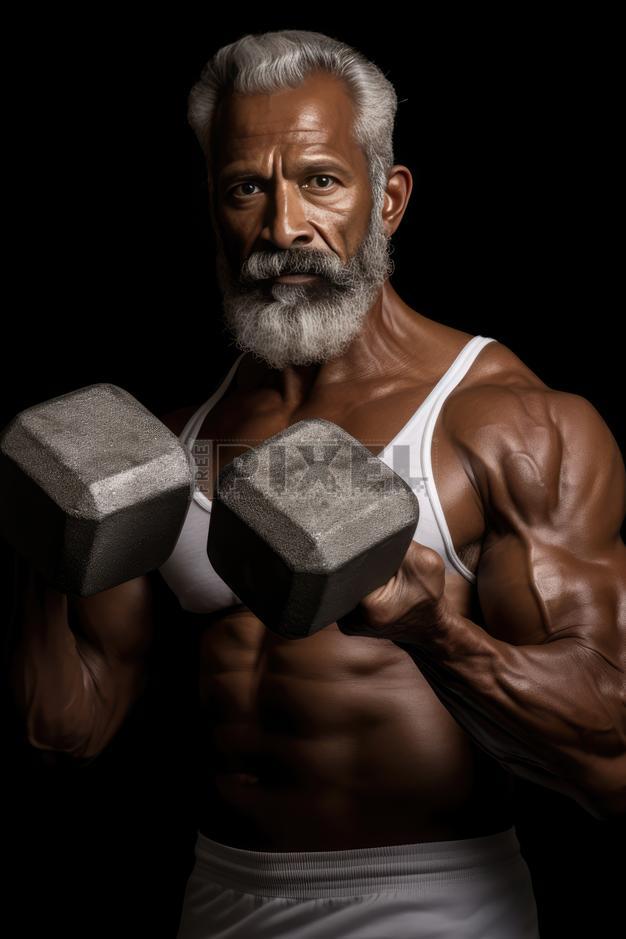 Muscles Full Beard