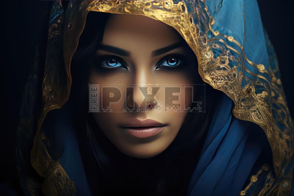 Middle Eastern Blue Eyes