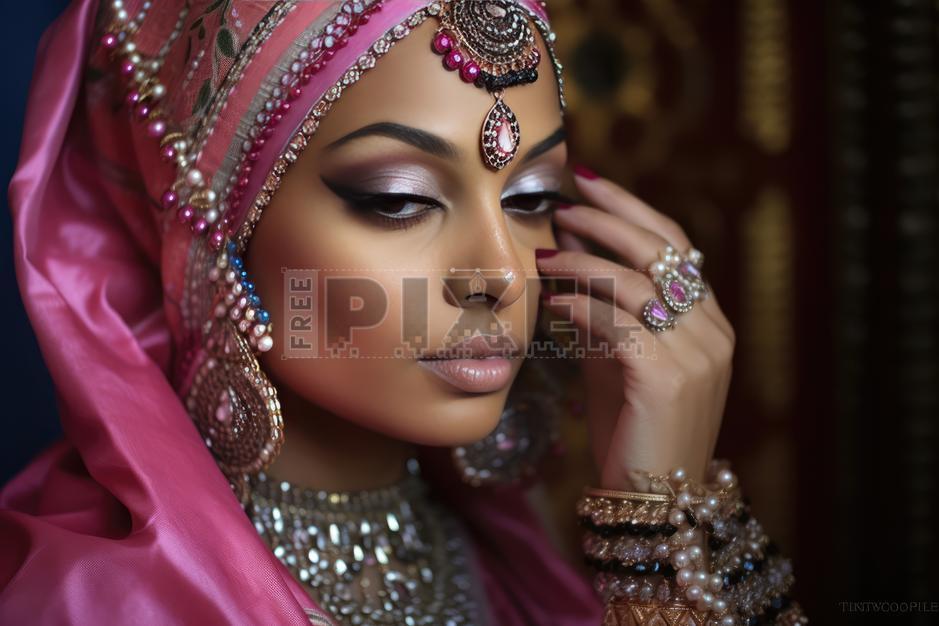 Traditional Indian Eye Makeup