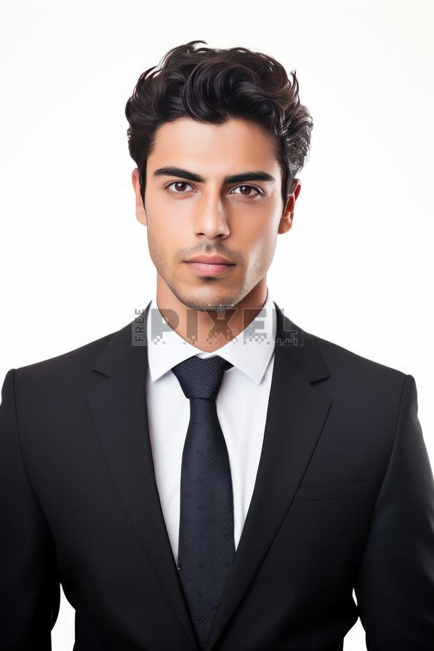Attractive Man In Suit