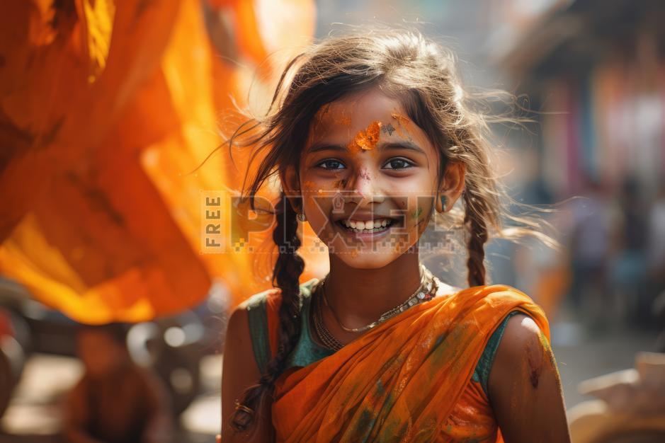 Smiling Faces Of Indian People