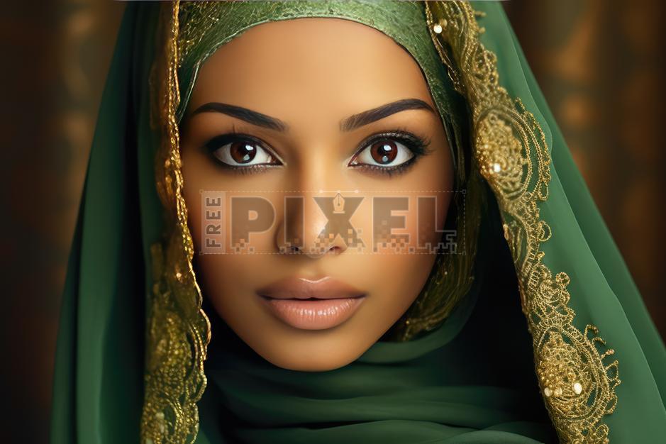 Natural Beautiful Eyes Arab