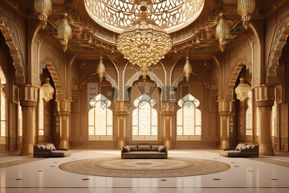 Arabian Palace Interior