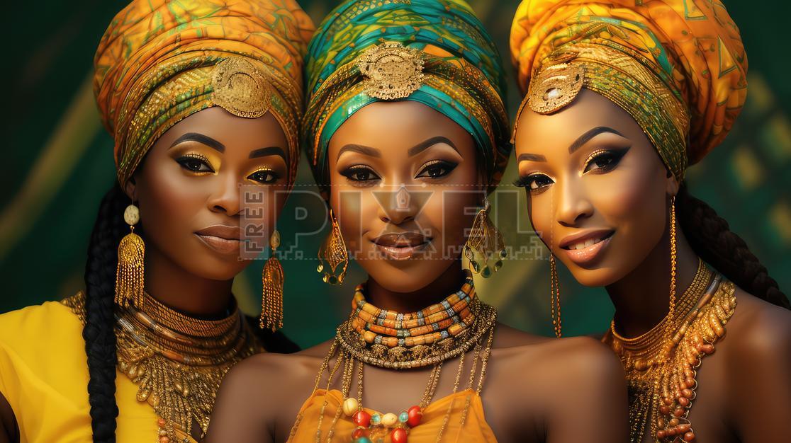 Traditional African Female