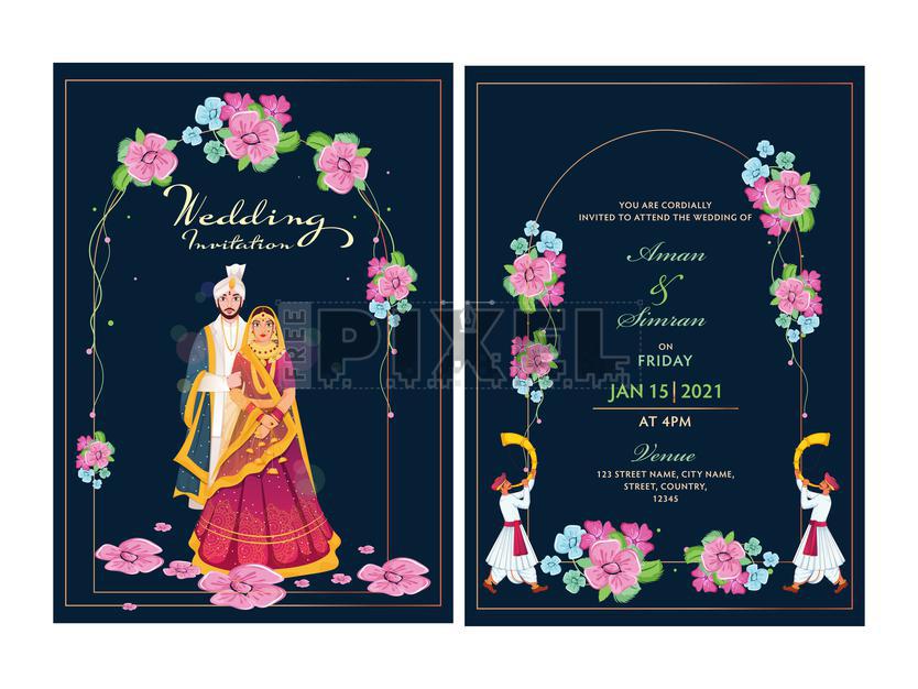 Indian Traditional Card Designs