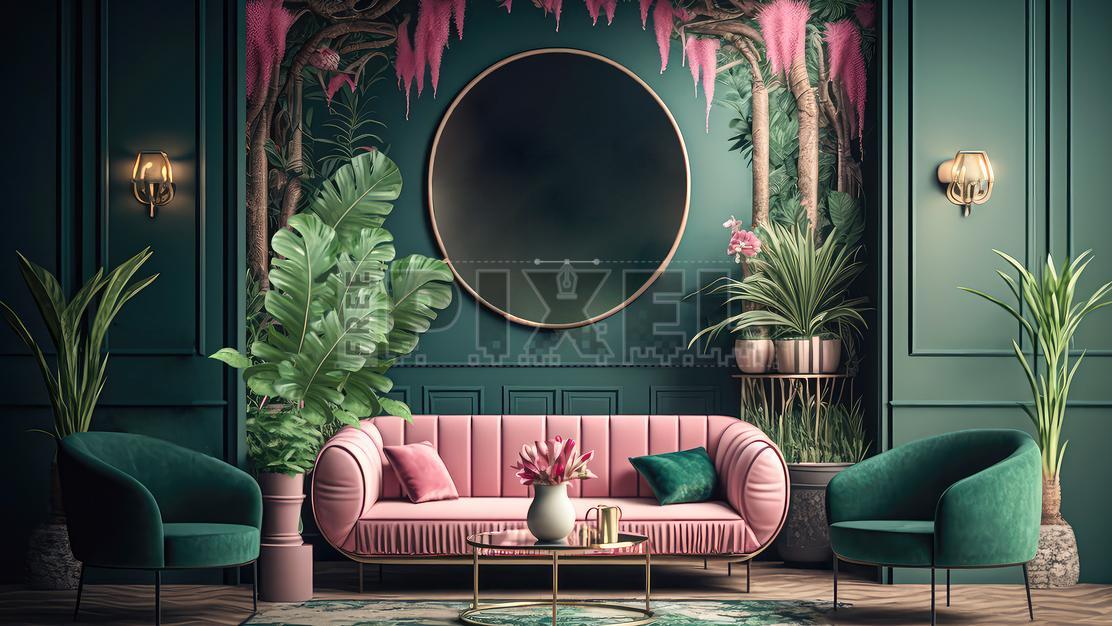 Modern Interior Design Background