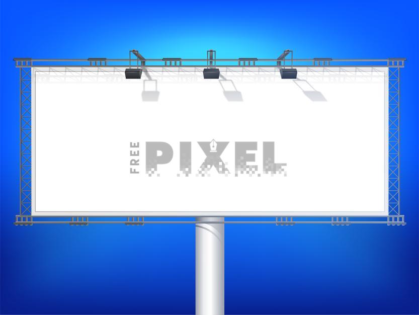 Blank Billboard Template