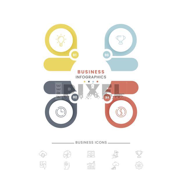Free Infographic Business Icons