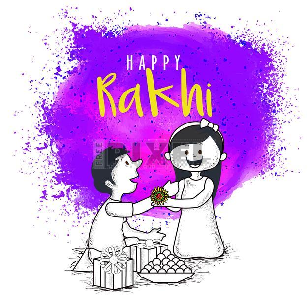 Raksha Bandhan Rakhi Images For Drawing
