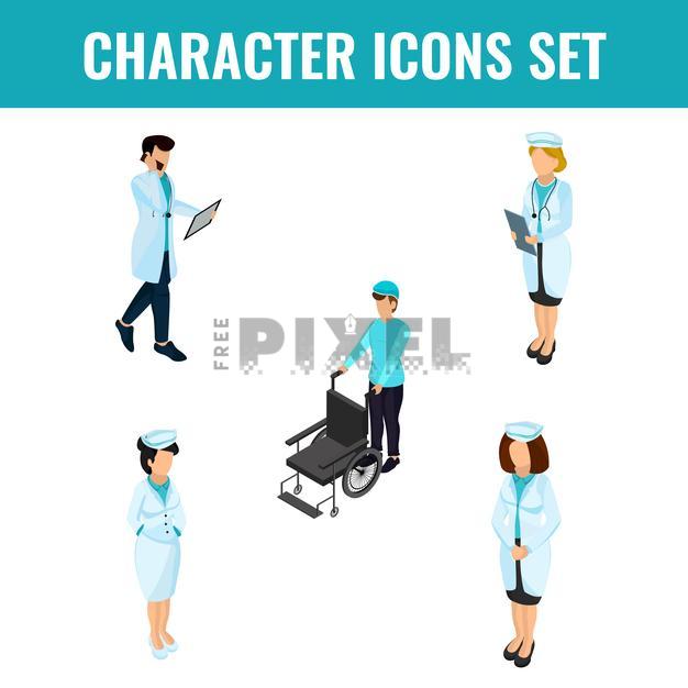 Doctor Who Character Icons