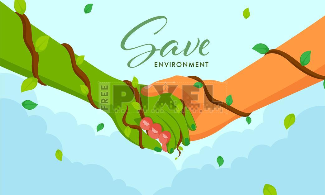 Green Environment Background For Kids
