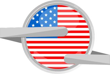 Blank American Flag Graphics