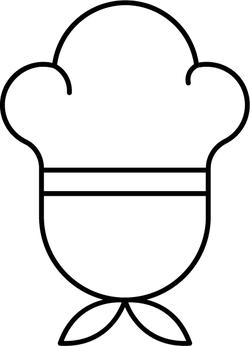 Chef Hat Coloring Pages