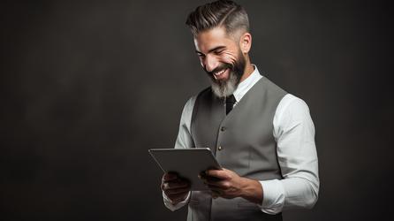 Moroccan Men Scruffy Beard