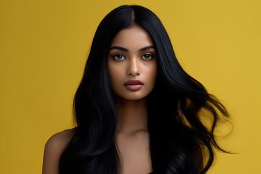 Long Flowing Hair Back