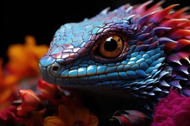Real Colorful Reptiles