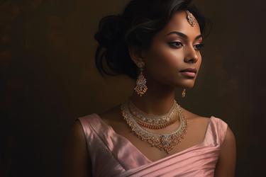 Diamond Jewellery Models Photography